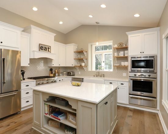 Open Floor Plans Drive Kitchen Cabinet Trends for 2019